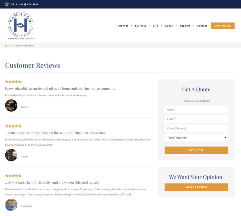 2025 Ultimate Guide to Reviews for Insurance Agencies | BrightFire